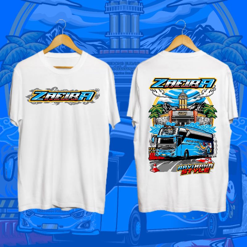 Jual KAOS BUS/BUSMANIA ORIGINAL MERCH ZAFIRA BY AZZAHRA HOLIDAY .. FREE ...