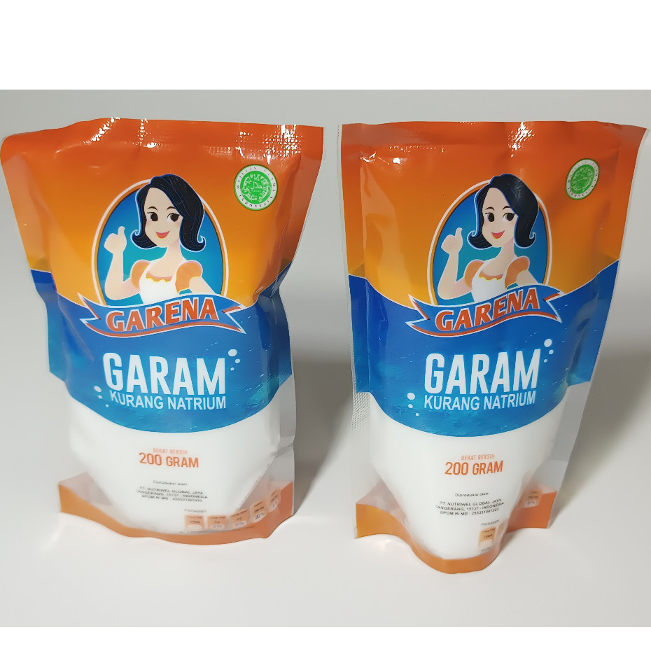 Jual Garam Garena - Rendah Natrium Garam sehat anti hipertensi cocok ...