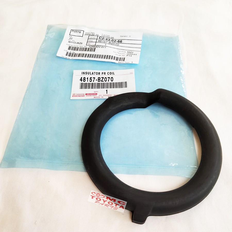 Jual Karet Tatakan Per Keong Depan Bagian Atas Original Toyota Agya ...