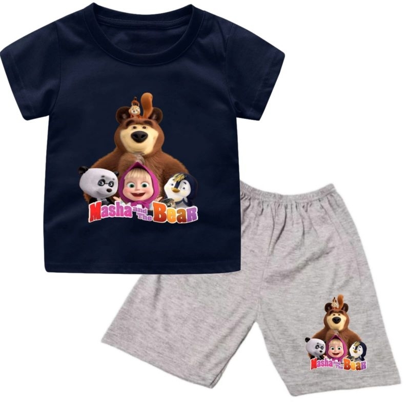 Jual Baju setelan anak laki-laki dan perempuan masrha and the birr ...