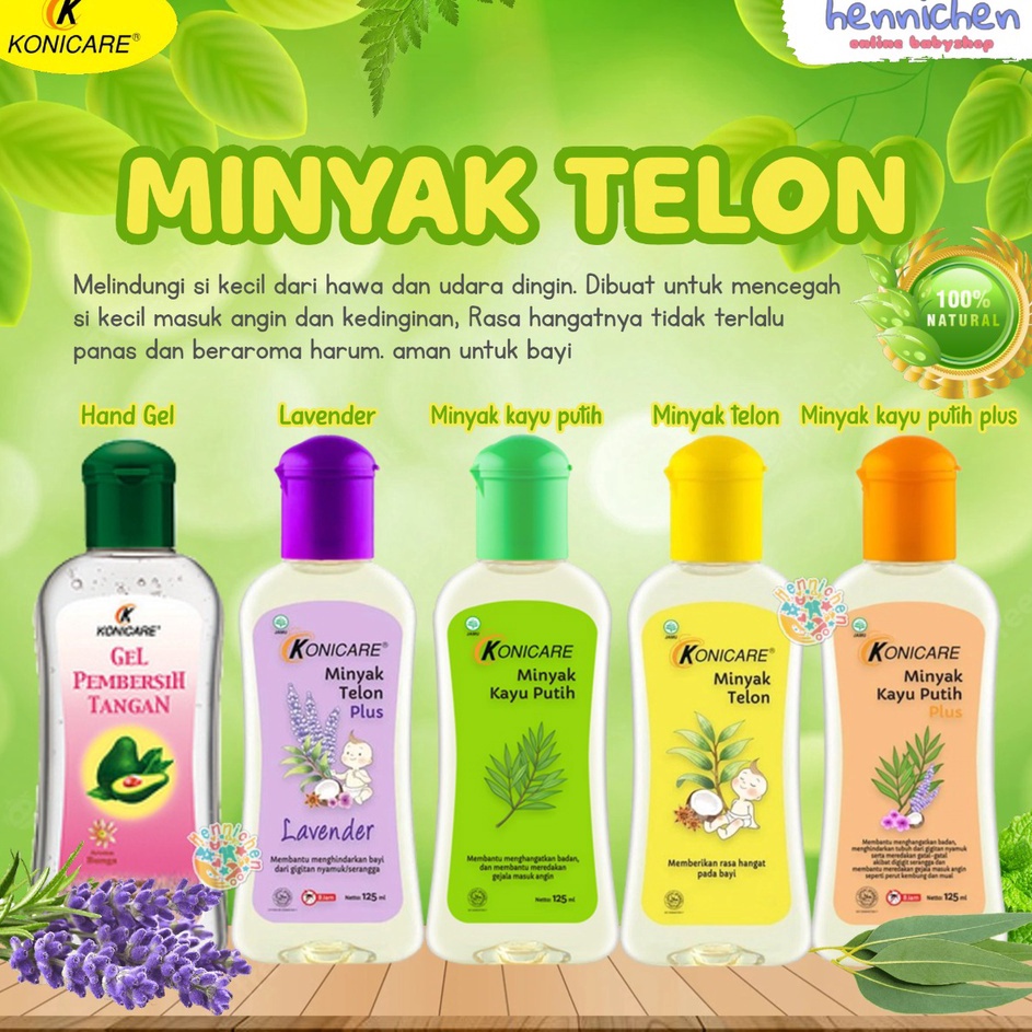 Jual Eksklusif Konicare Minyak Telon Telon Plus Kayu Putih Kayu Putih ...