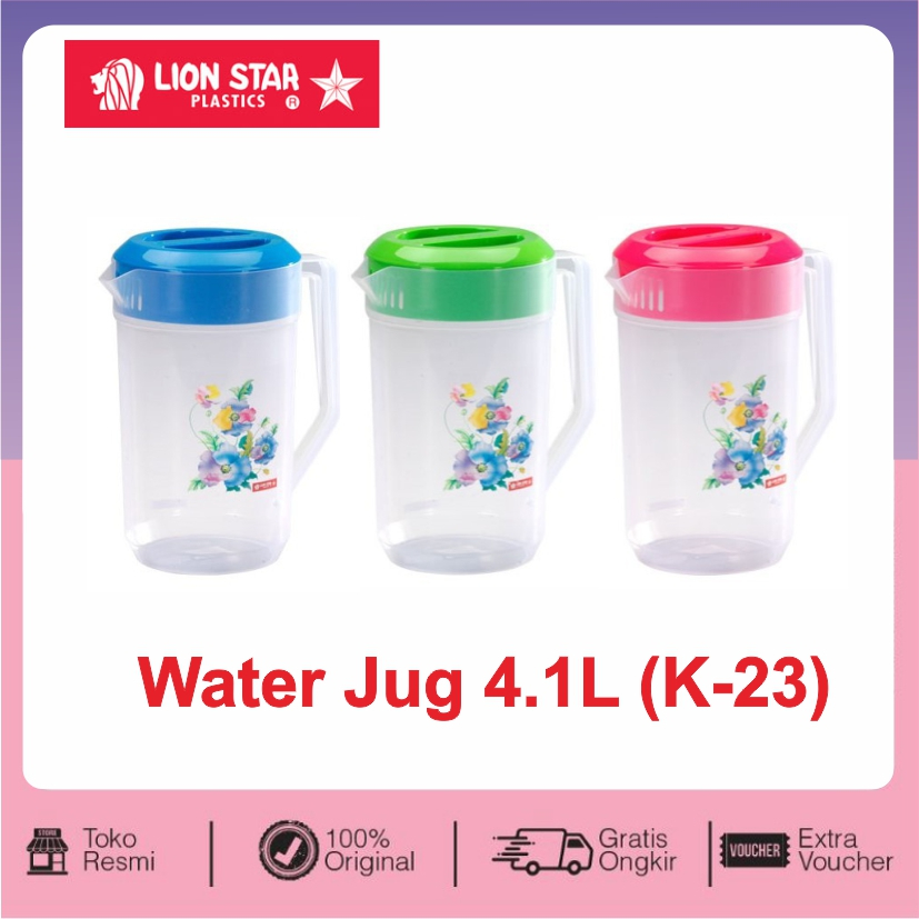 Jual Lion Star Teko / Water Jug 4.1L (K-23) / teko air minum | Shopee Indonesia