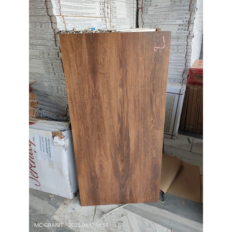 Jual Granit Lantai 60x120 motif kayu brown levine gress matt | Shopee Indonesia
