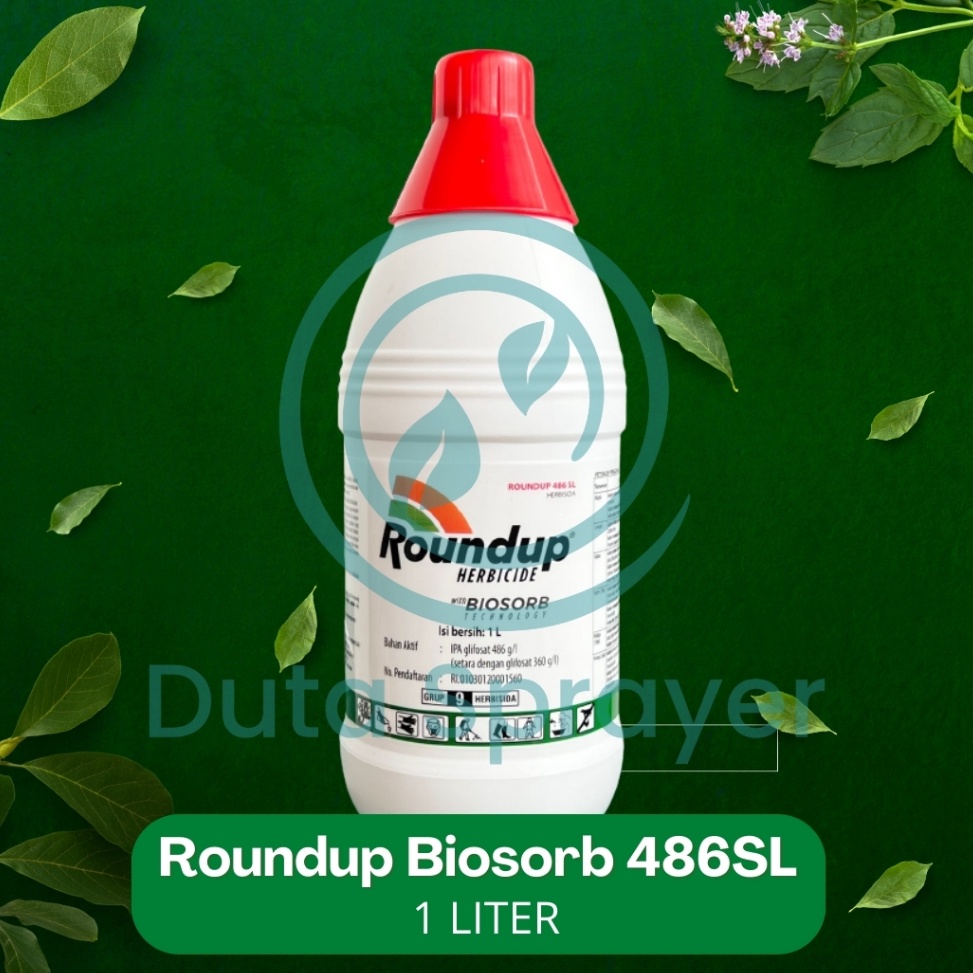 Jual Harga TERMURAAH Roundup Biosorb 486 SL 1L Round Up Transorb 44 SL ...