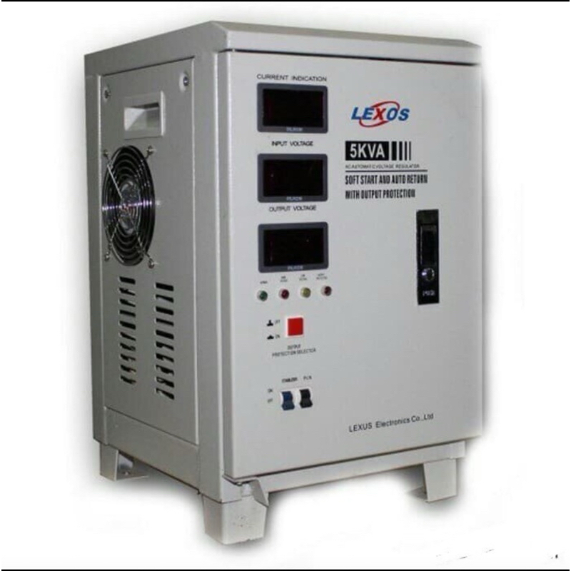 Jual Stabilizer Lexos ST5000SD ST 5000 SD SVC-5KVA 5000VA 5KVA AVR Digital Lexos | Shopee Indonesia