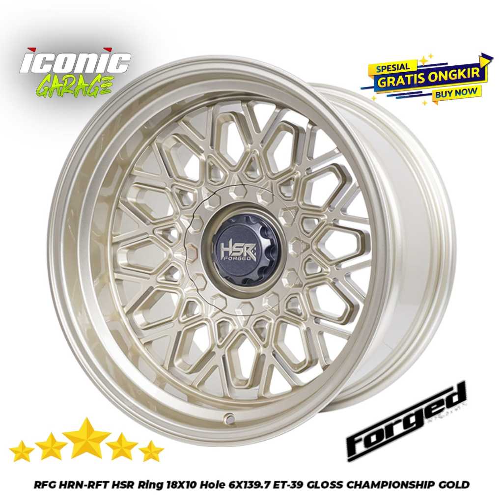 Jual velg original forged ring18 pcd 6x139,7 RFG HRN-RFT R18 mobil ...