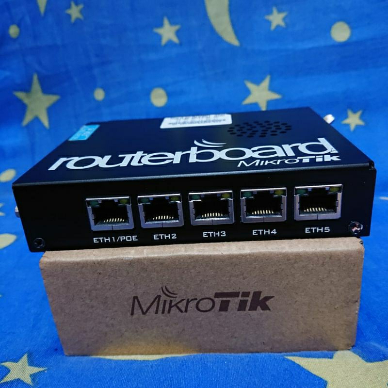 Jual MIKROTIK ROUTER BOARD RB450 Standar BB 0,0% Port Lan Lisensi Aman ...