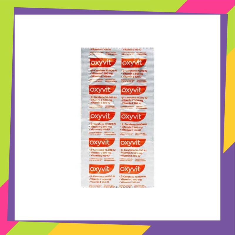 Jual Per Kaplet - Oxyvit C+ 30 Kaplet/Capsul - Oxyvit Vitamin C Plus ...