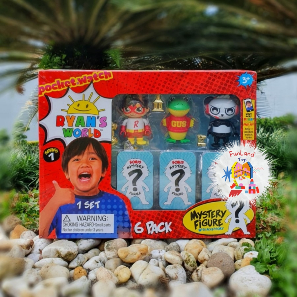 Jual Ryan's World 6 Pack Figures | Shopee Indonesia