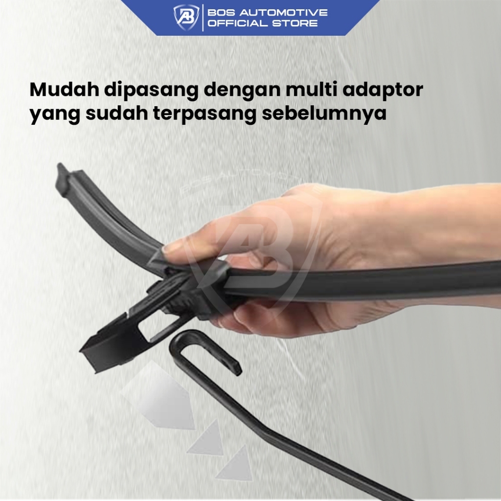Jual Wiper Blade Bosch Clear Frameless / Karet / Kipas Kaca Depan Mobil Mobil CHEVROLET SPIN ...