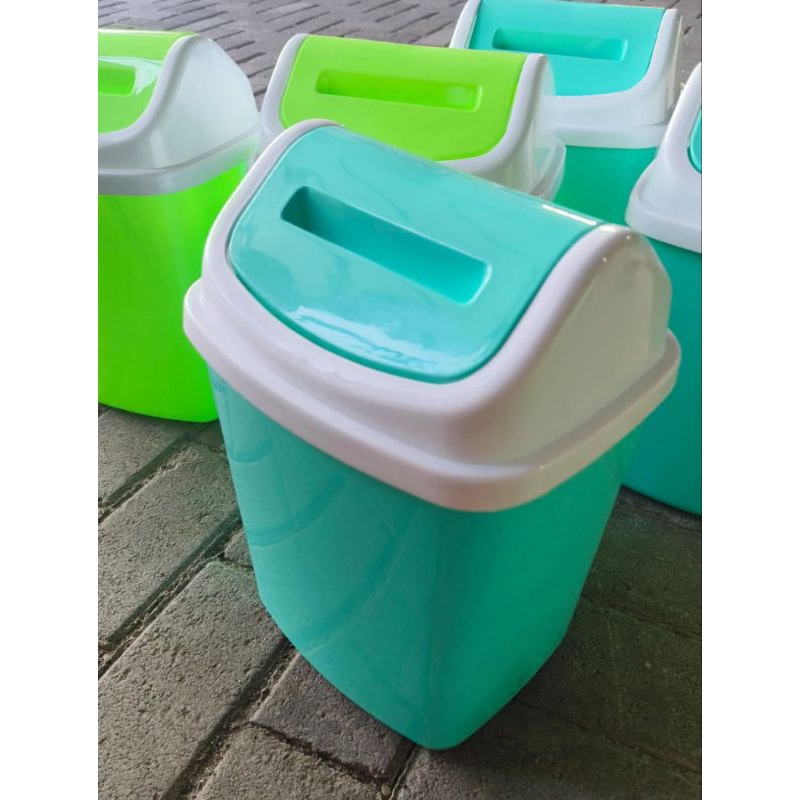 Jual TONG SAMPAH+TUTUP 10 LITER | Shopee Indonesia