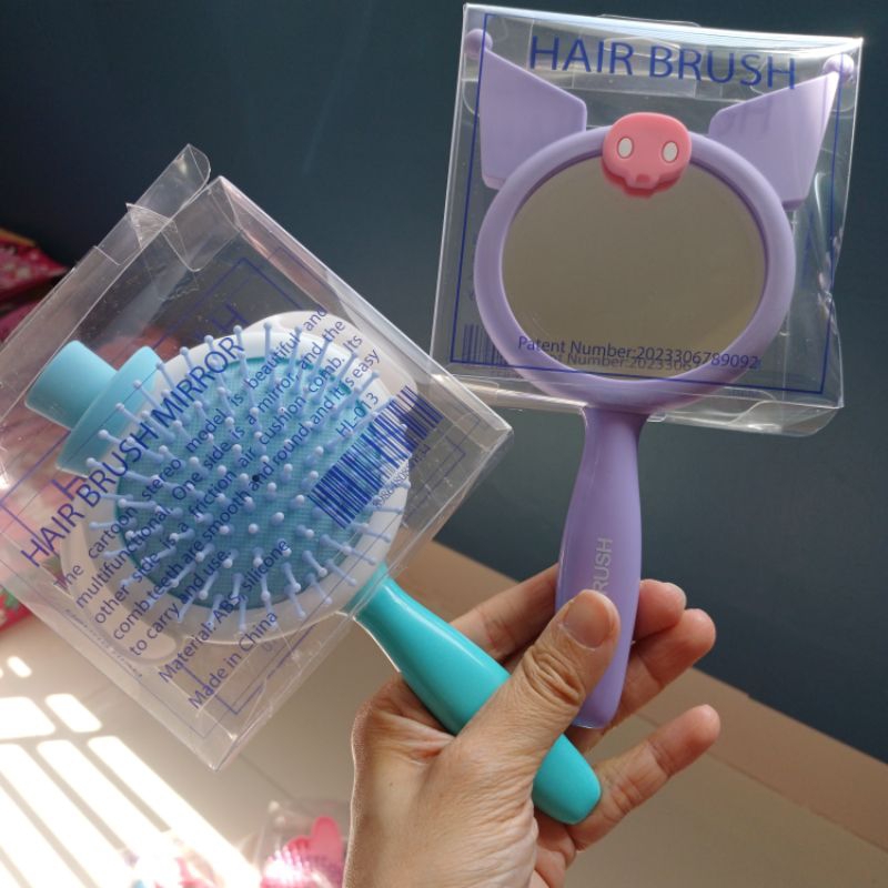 Jual Sisir cermin sanrio PREMIUM CINNAMOROLL KUROMI HELLO KITTY MY ...