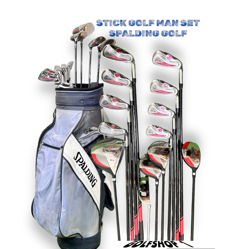 Jual Stick Golf Man Spalding Golf Set Lengkap + Bag - Set Stick Golf ...