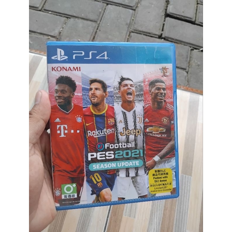 Jual BD PES 2021 PS4 Regional 3 Original + Option File Terbaru | Shopee ...