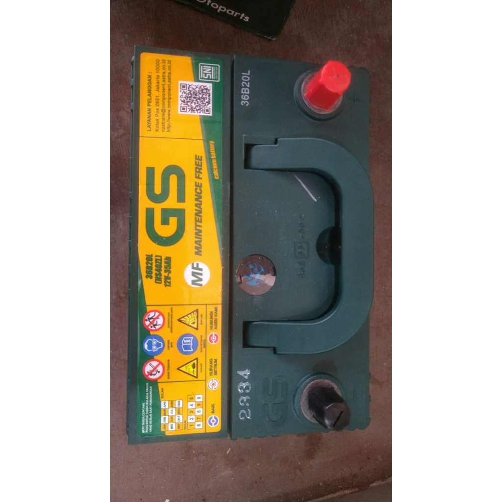 Jual AKI GS ASTRA 36B20L KERING | Shopee Indonesia