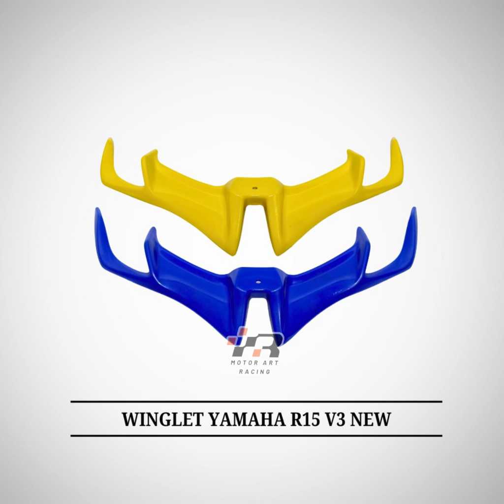 Jual WINGLET YAMAHA R15 V3 ALL NEW WINGLET ALL NEW R15 2017 VVA ...