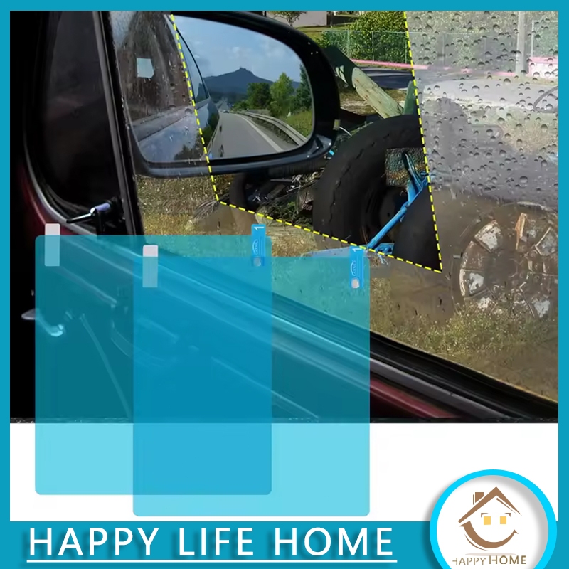 Jual 2PCS Stiker Anti Air Embun ScreenGuard Kaca Spion Mobil Fog ...