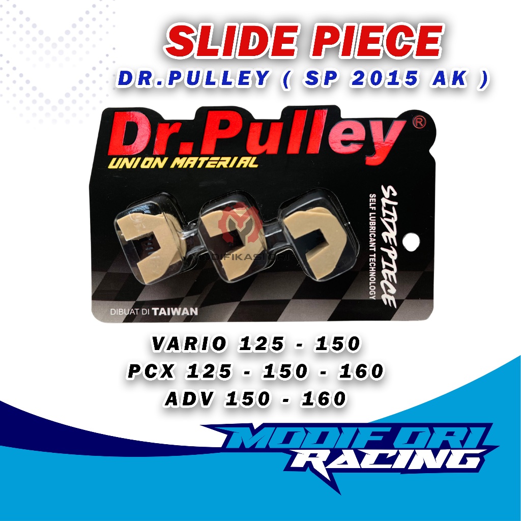 Jual Piece Slide Vario 125 150 Slider Dr Pulley PCX ADV 150 Slider Piece cvt Karet tutup rumah ...
