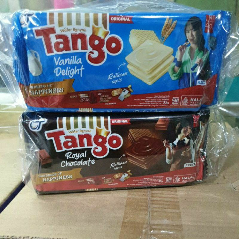 Jual Wafer Tango 2000 JKT48 isi 10 | Shopee Indonesia