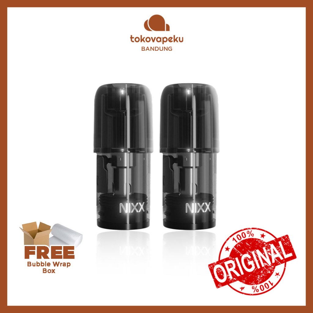 Jual CARTRIDGE NIXX POD KIT NIXX CATRIDGE POD NIXX 2ML ORIGINAL by NIXX ...