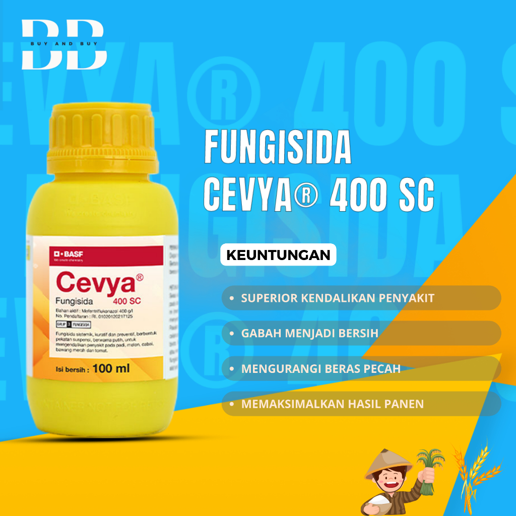 Jual Fungisida Cevya 100 ml - Obat Penyakit Busuk Pelepah Bercak Daun ...