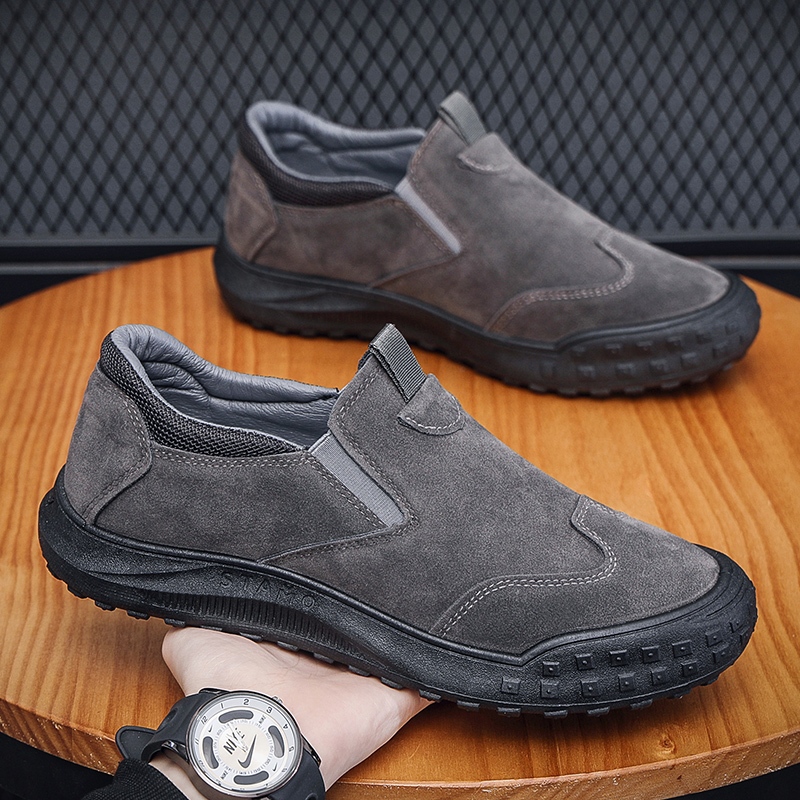 Jual Sepatu olahraga bernapas musim panas terbaru sepatu kasual pria ...