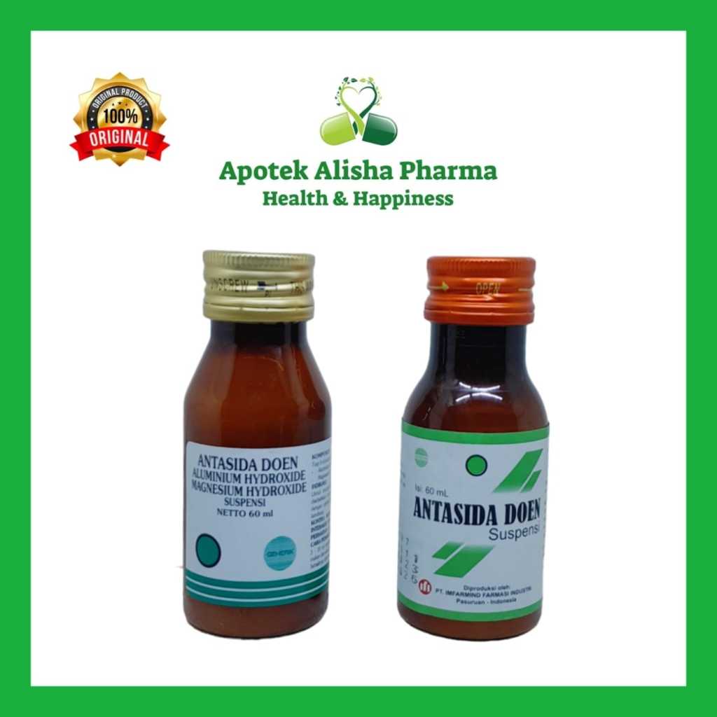 Jual Antasida Doen Suspensi 60ml - Antasida Sirup Obat Maag ...
