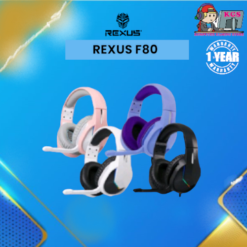 Jual Rexus Gaming Headset Vonix F80 RGB | Shopee Indonesia