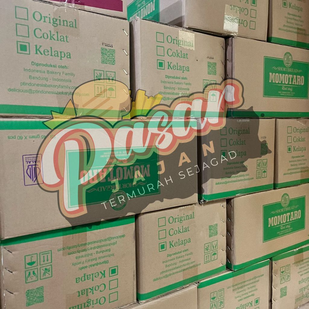 Jual Momotaro Cookies Produksi Aoka Karton Dus Isi 60 Buah Bisa Mix ...