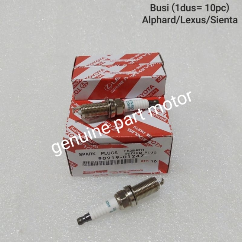 Jual BUSI TOYOTA ALPHARD LEXUS SIENTA (90919-01247) | Shopee Indonesia