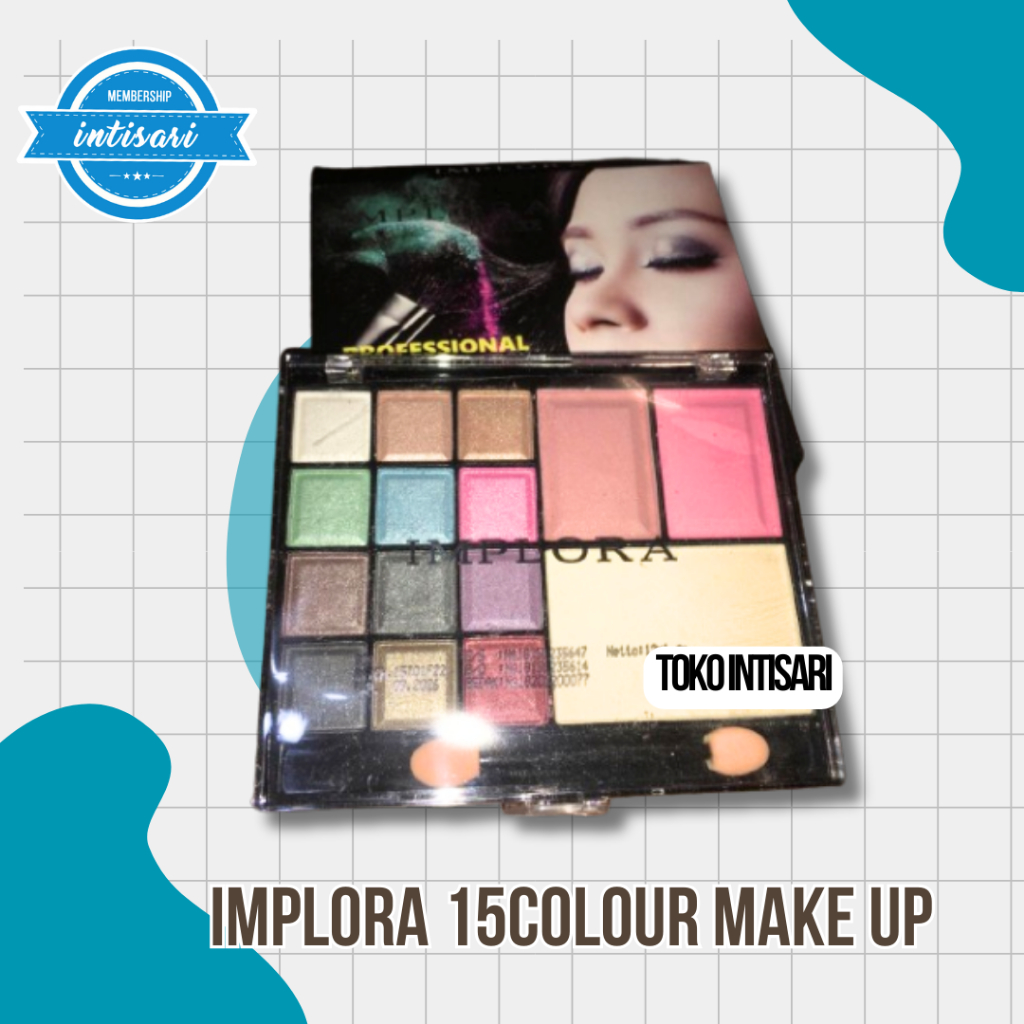 Jual Implora Make Up Collection KIT | Shopee Indonesia