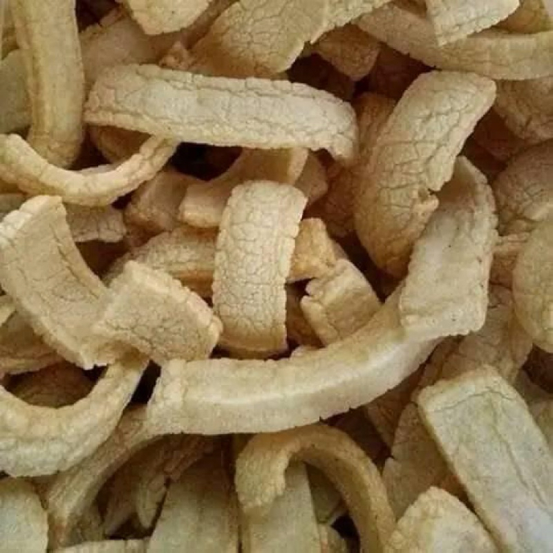 Jual kerupuk rambak karak tapioka/krupuk rambak renyah 250gram | Shopee ...