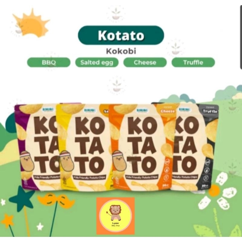 Jual Kokobi Kotato - Kids Friendly Potato Chips 50 gr / Keripik Kentang ...