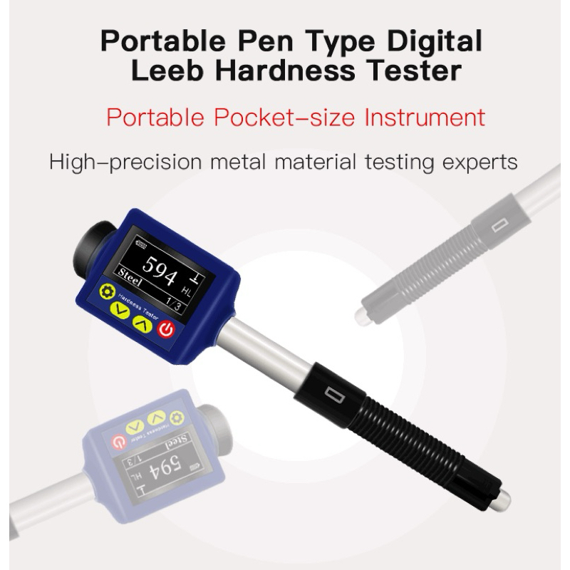 Jual Steel Hardness Tester Metal Leeb Pen Type Hardnes Besi Logam Metal ...
