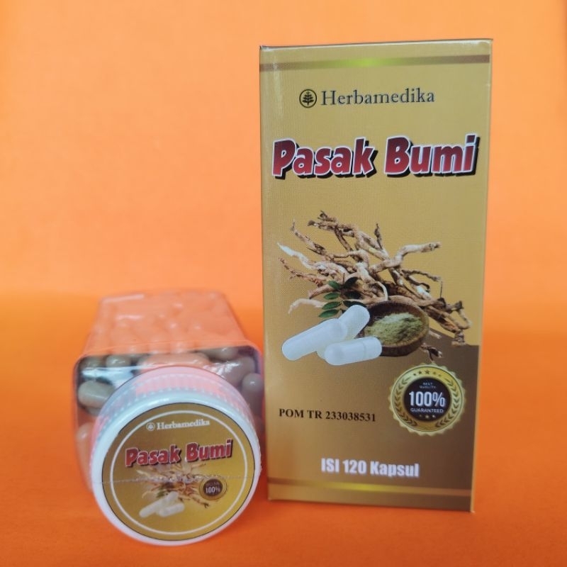 Jual kapsul pasak -bumi herbamedika BPOM (isi 120 kapsul) | Shopee Indonesia