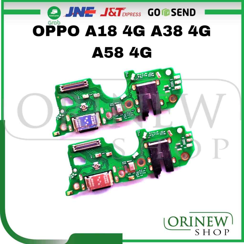 Jual Pcb Board Usb Konektor Cas Opp0 A18 4g A38 4g A58 4g Connector ...