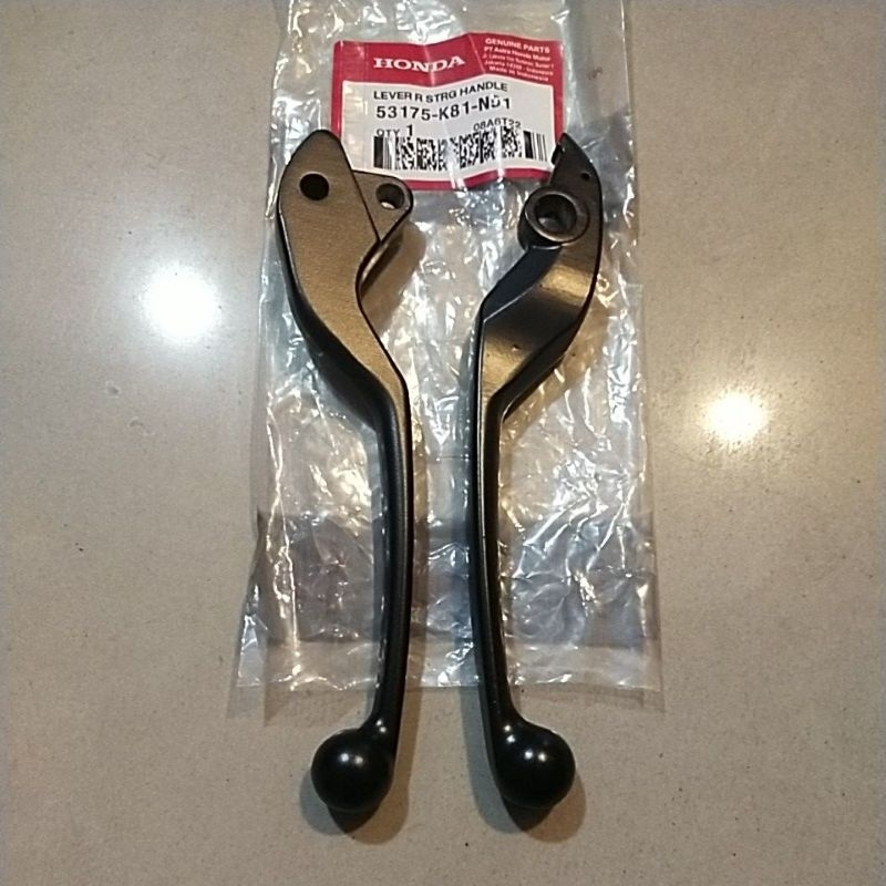 Jual AHM ORIGINAL Handle Handel Rem Tangan Set Kanan Kiri Honda Beat FI ...