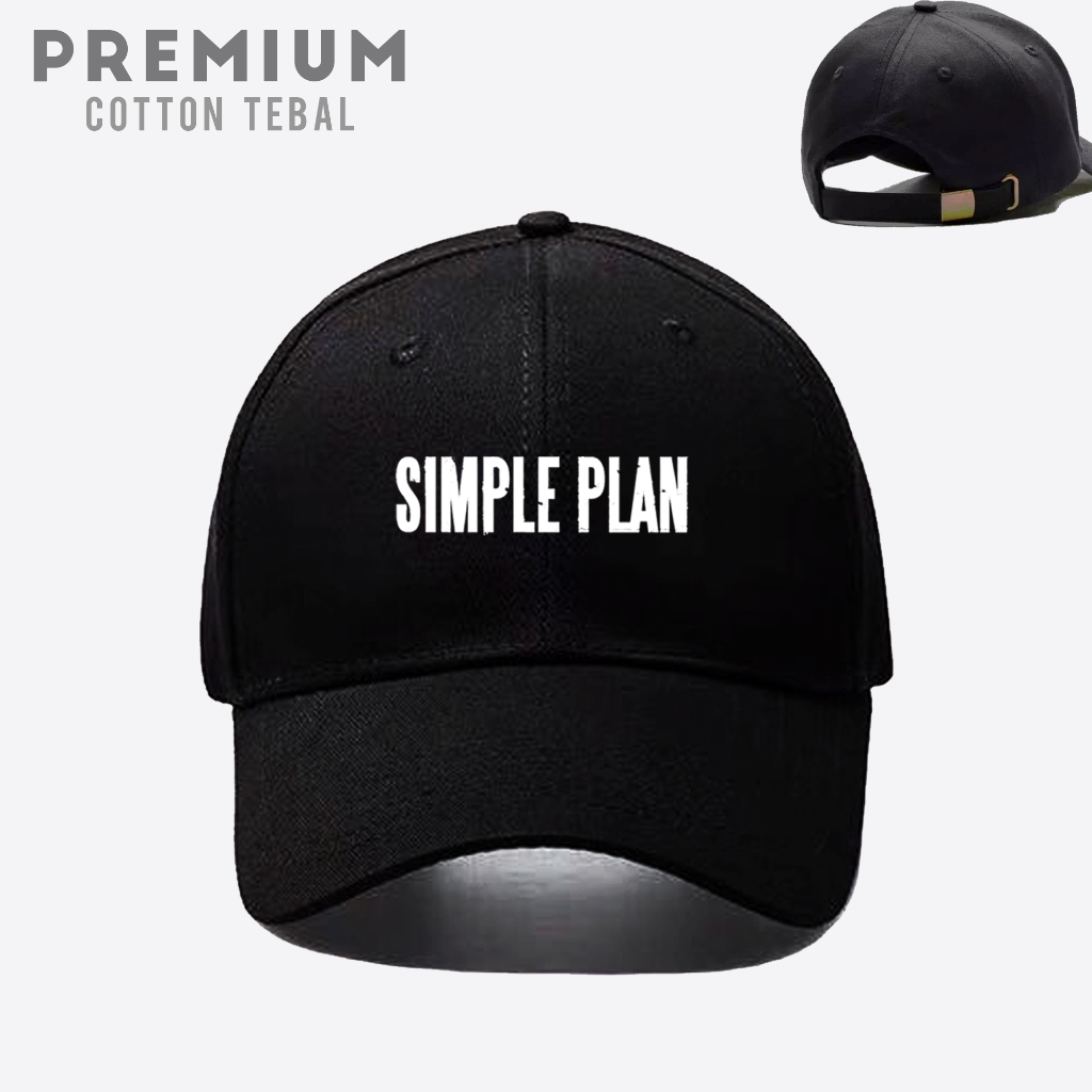 Jual Topi Simple Plan Premium Cotton | Shopee Indonesia