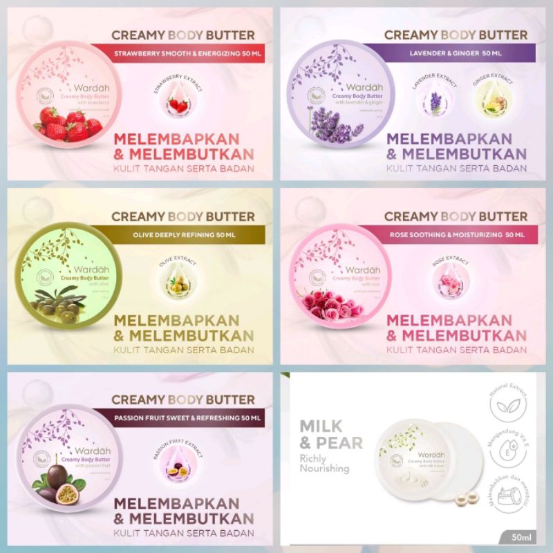Jual Wardah Body Butter 50ml | Shopee Indonesia