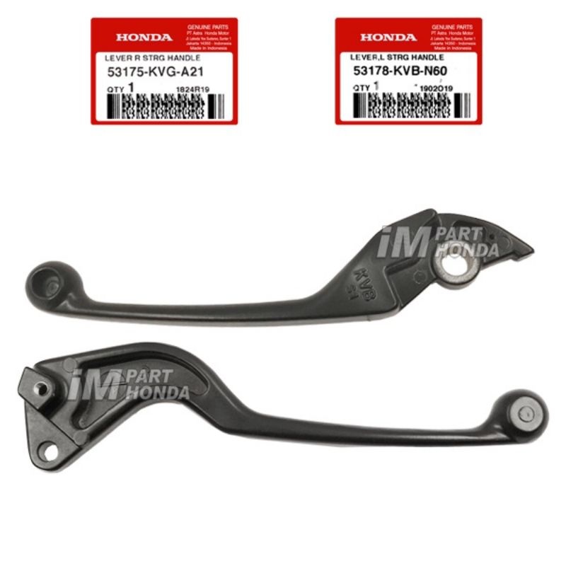 Jual AHM ORIGINAL Handle Handel Rem Tangan Set Kanan Kiri Honda Vario ...
