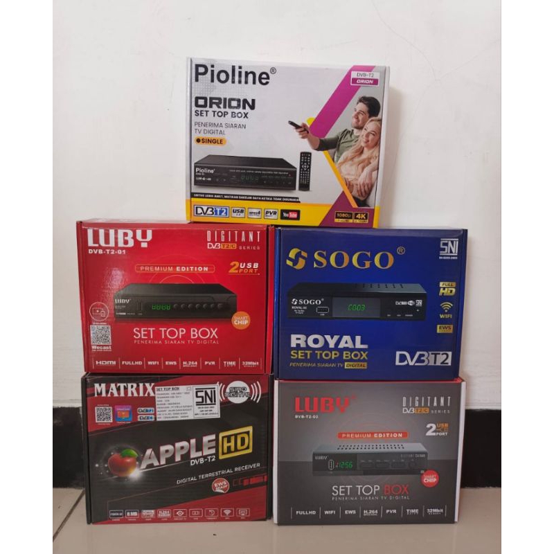 Jual Pioline Noise Sogo Hinomaru Luby Set Top Box TV Digital | Shopee ...