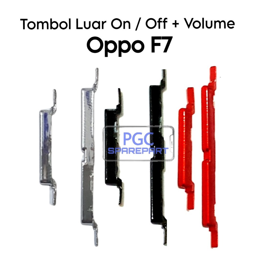 Jual 1 Set Tombol Luar Power On Off + Volume OP F7 / CPH1819 / CPH1821 - Button | Shopee Indonesia