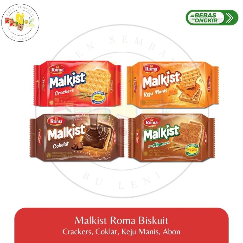 Jual Malkist Roma All Varian 105gr | Shopee Indonesia