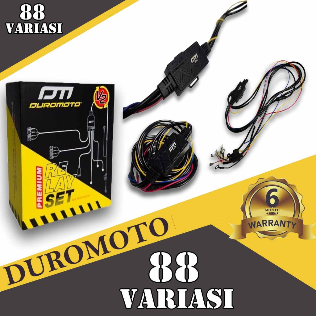 Jual Relay Duromoto V2 TERBARU 2024 - Relay Sett Duromoto - Riley Set ...