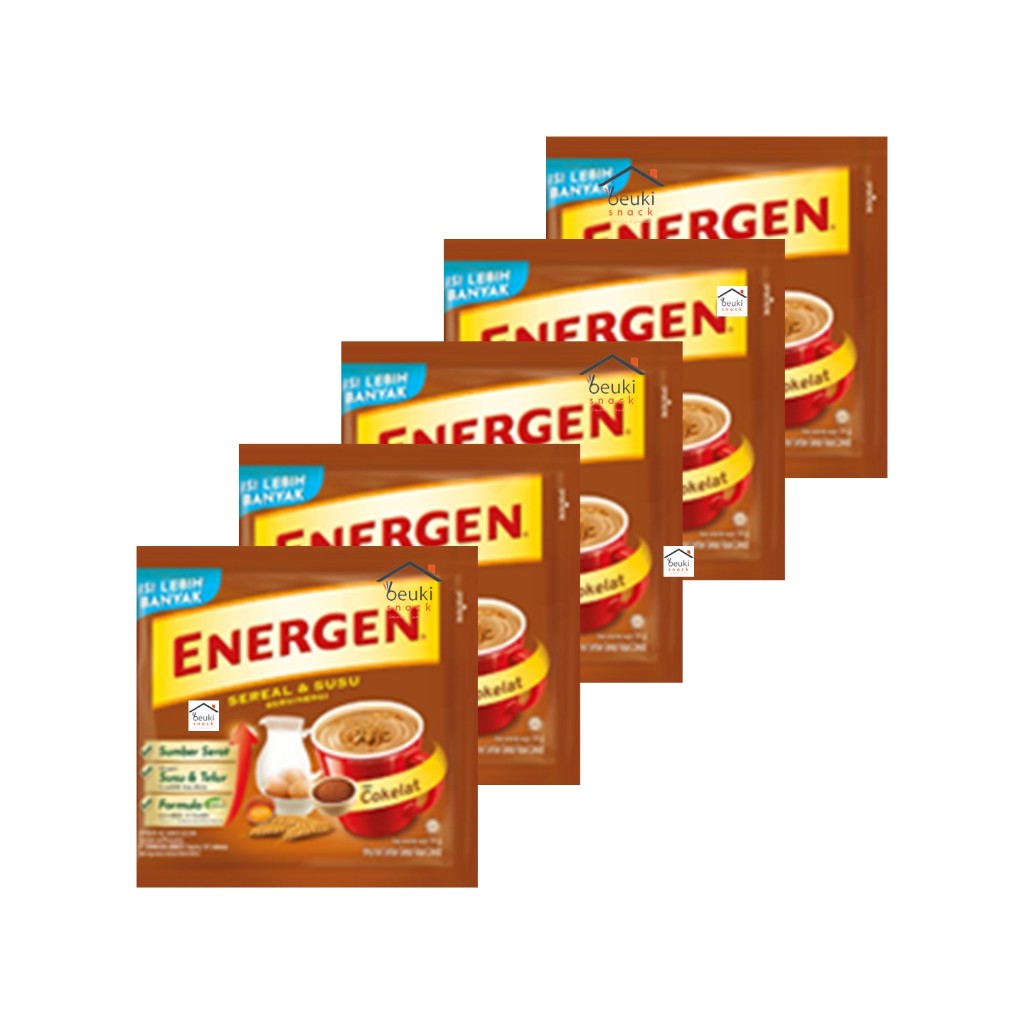 Jual 5PCS Energen Cokelat Sereal Minum Makanan Bergizi | Shopee Indonesia
