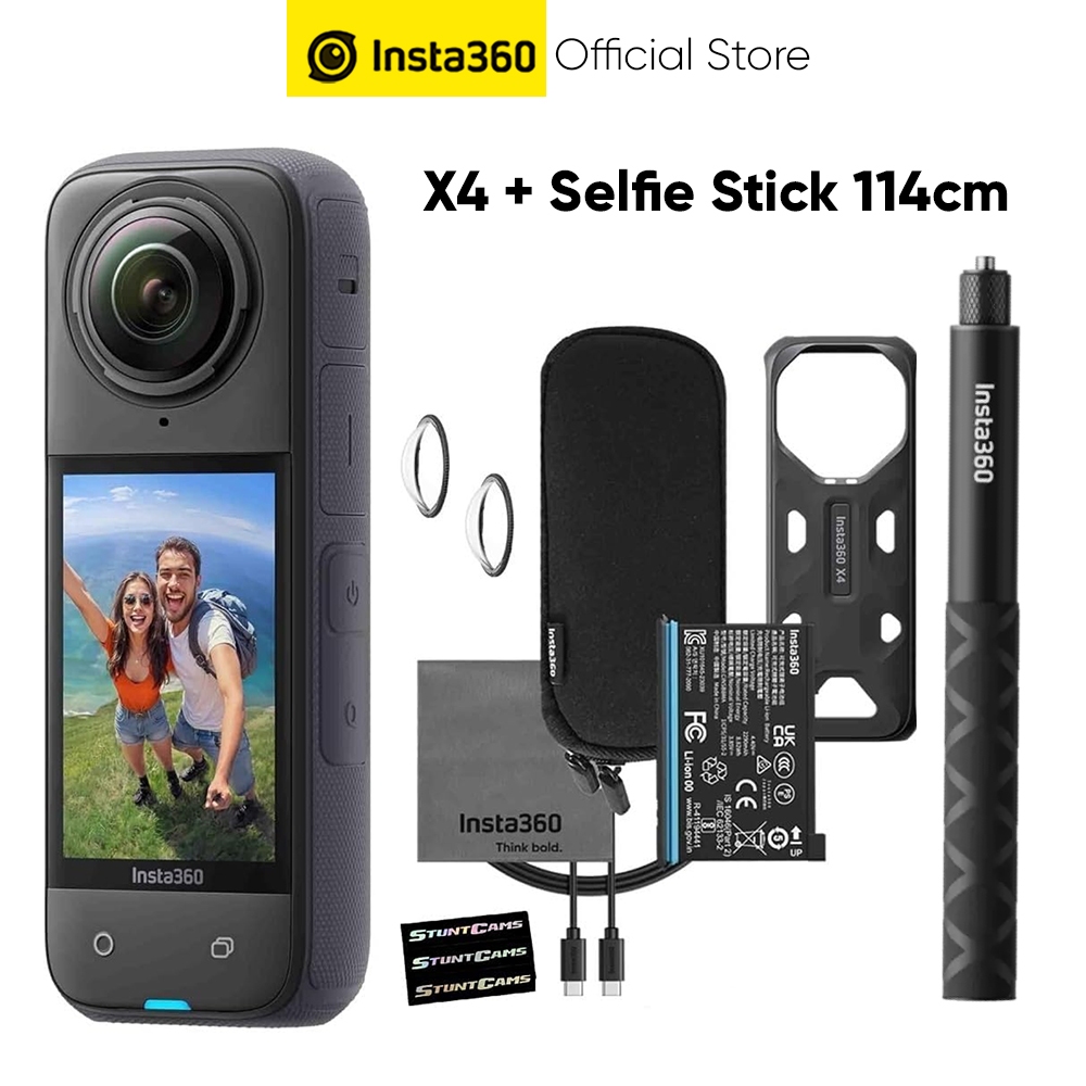 Jual Insta360 X4 Action Camera 360° 8K UHD Timelapse 11K AI Gesture Control | Shopee Indonesia