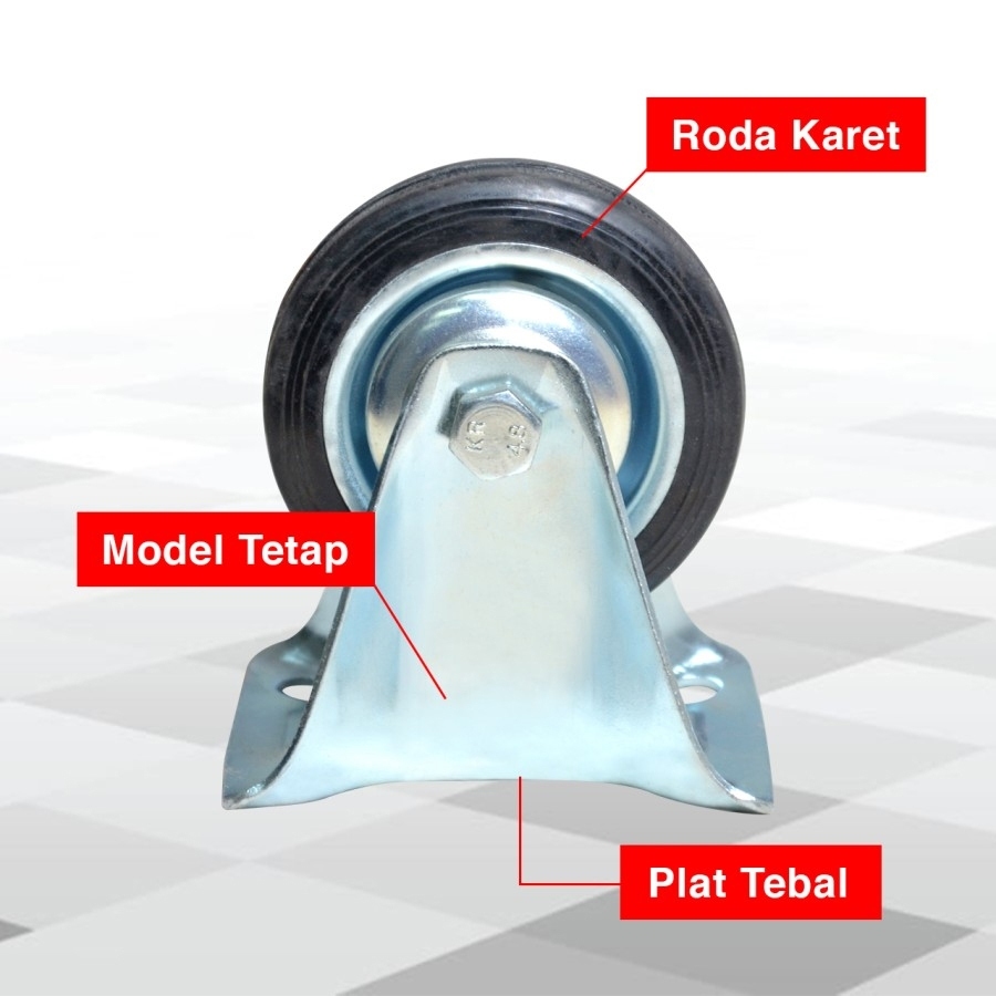 Jual Roda Trolley 5 inch / Xander Roda Troli / Roda Gerobak/Etalase ...