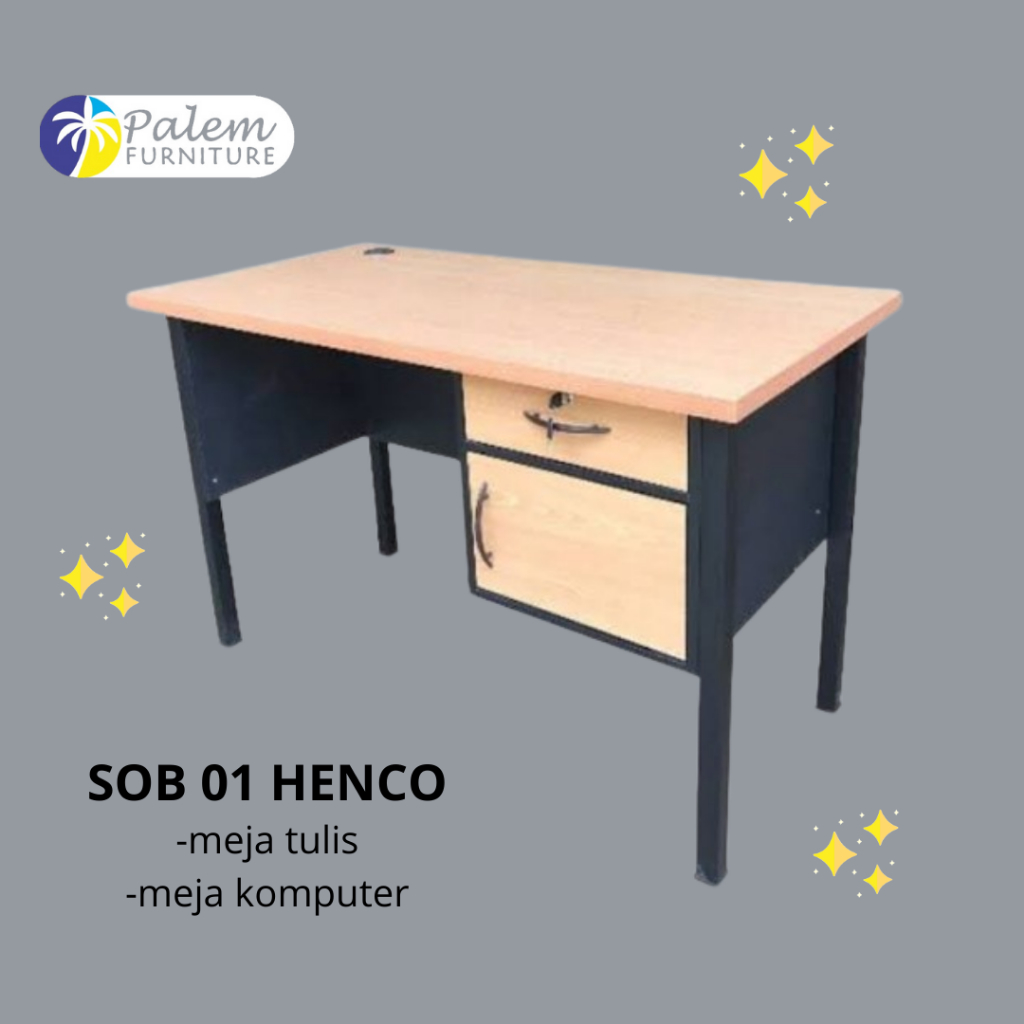 Jual MEJA TULIS || MEJA KOMPUTER SOB 01 HENCO | Shopee Indonesia