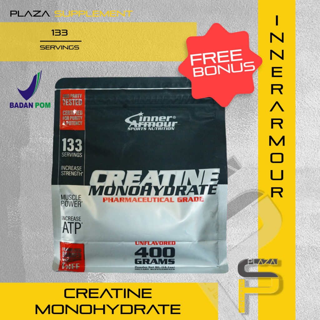 Jual Inner Armour Creatine Monohydrate 400 Gram | Shopee Indonesia