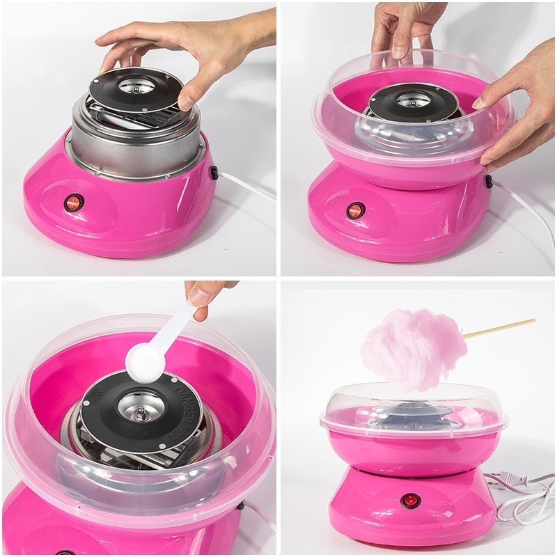 Jual Mesin Pembuat Gulali Kembang Kapas Gula Mini Electric Portabel ...